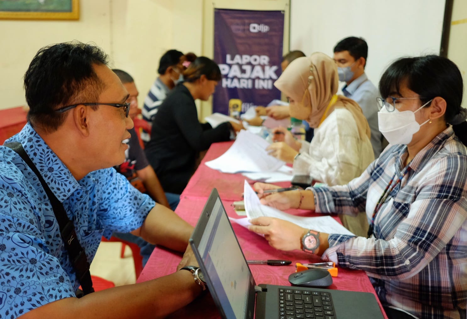 Jangkau Wajib Pajak, KPP Tabanan Adakan Pojok Pajak | Direktorat Jenderal Pajak